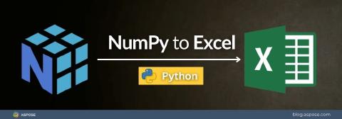 Convert NumPy to Excel in Python | Python NumPy Excel Library