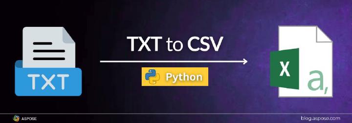convert text file to csv